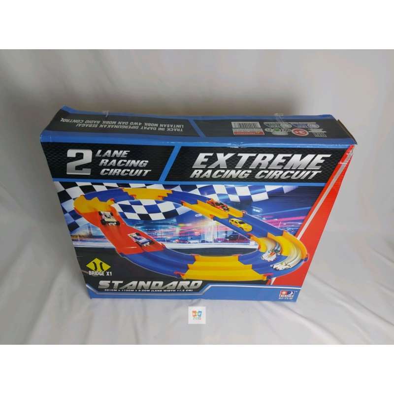 Jual Mainan Track Tamiya 2 Jalur 3 Warna Extreme Racing Circuit Di ...