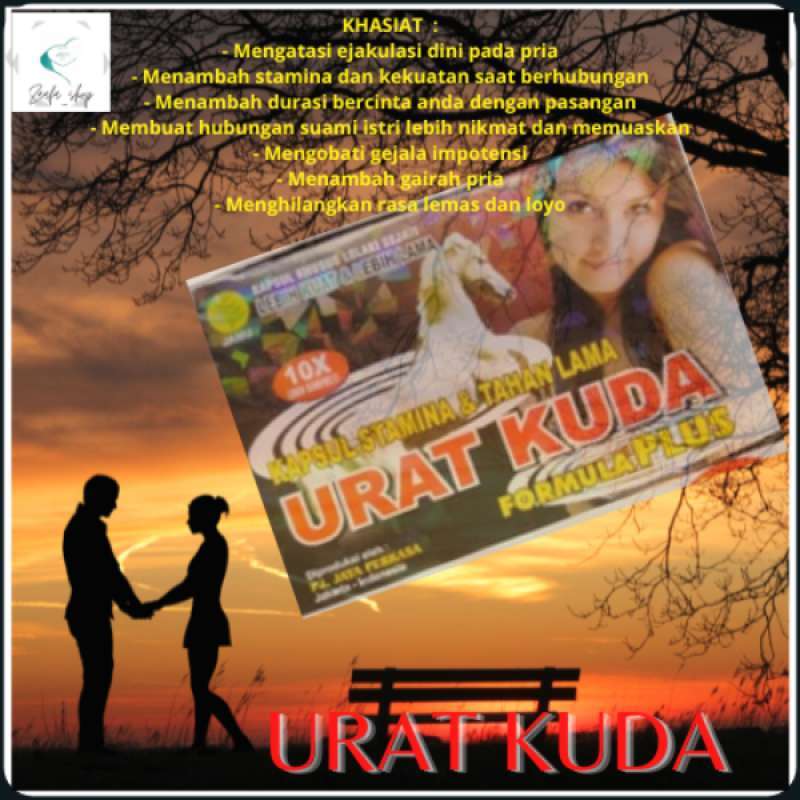 Jual Suplemen Herbal Pria Kapsul Urat Kuda Formula Plus Stamina & Tahan Lama 10x Lebih Dahsyat ...