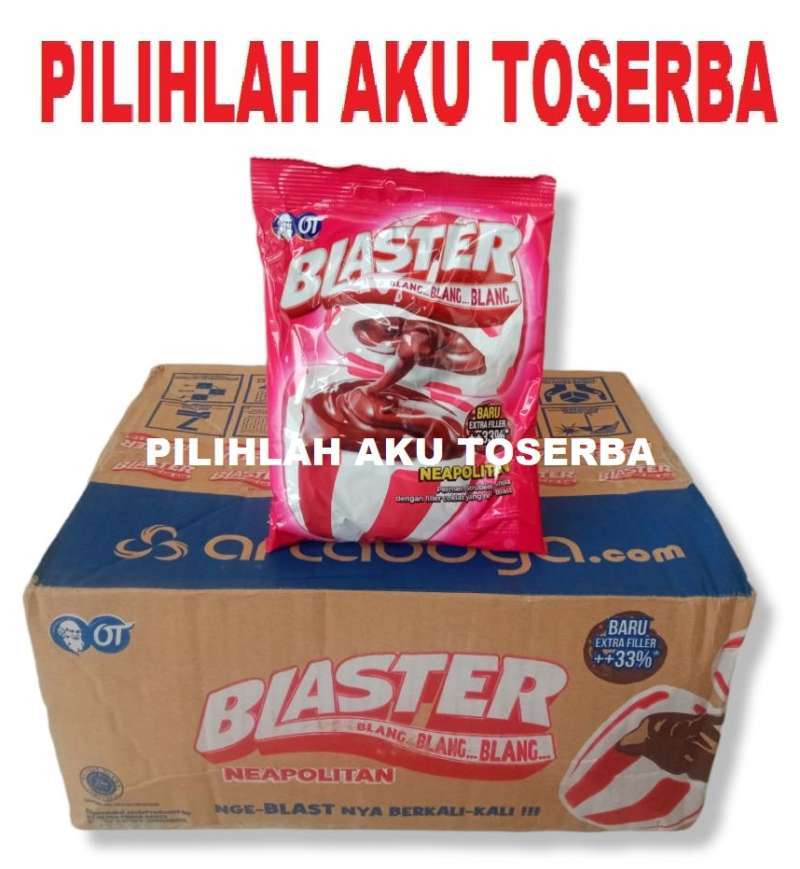 Promo Permen Blaster NEAPOLITAN - ( HARGA 1 DUS ISI 24 bungkus ) Diskon ...