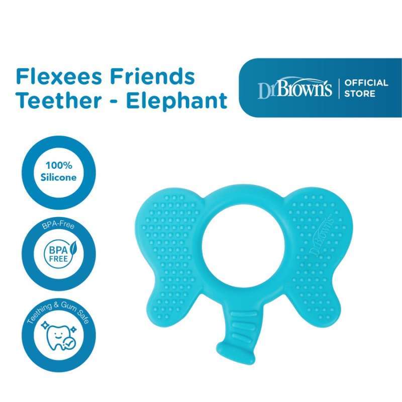 Promo Dr.brown's Flexees Teether Gigitan Anak Diskon 1% Di Seller Tw ...