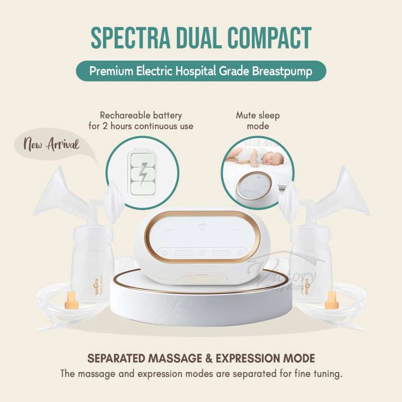 Jual Spectra Dual Compact 9 Breast pump Electric Motor Double di Seller ...