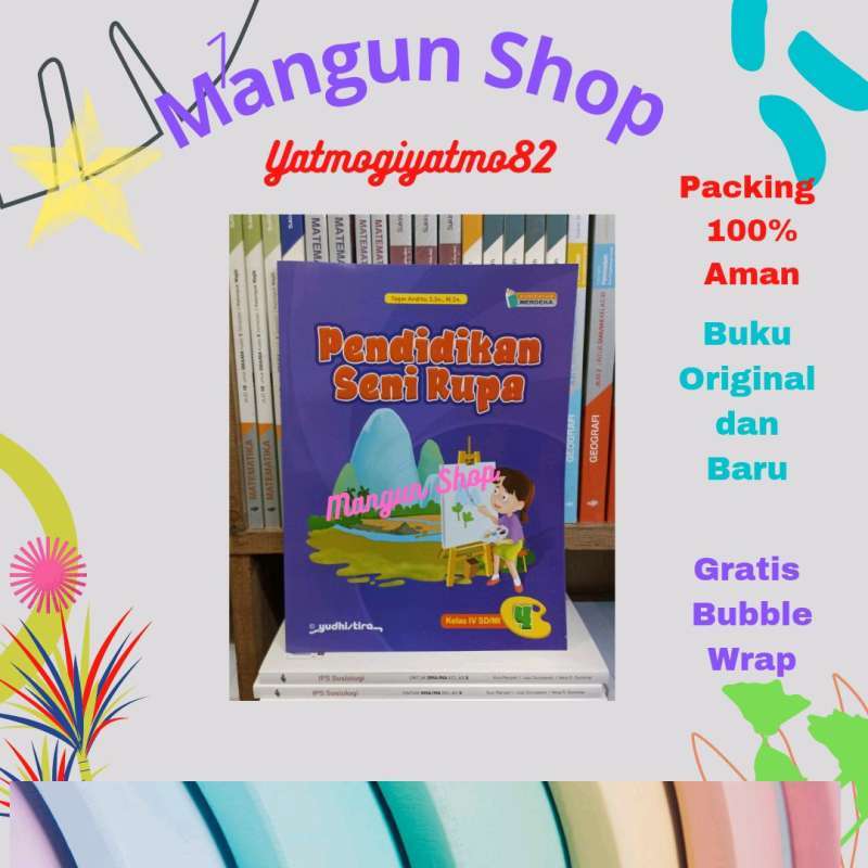 Jual Buku Seni Rupa Kelas 4 Kurikulum Merdeka Lengkap Harga Terbaru Mei 2024 | Blibli