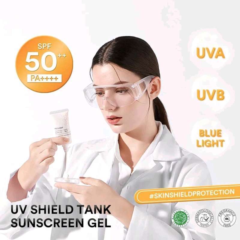 Jual Whitelab Uv Shield Tank Suncreen Gel Spf 50++++ Pa++++ 30gr Di ...