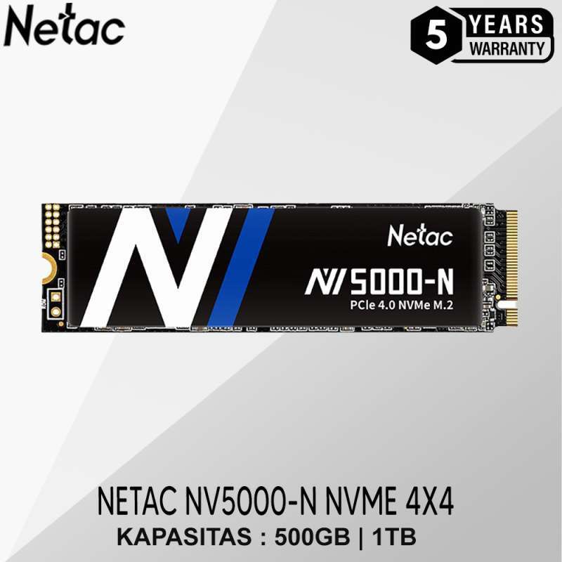 Promo Ssd Netac Nv5000-n Nvme 4x4 500gb | 1tb Diskon 26% Di Seller ...