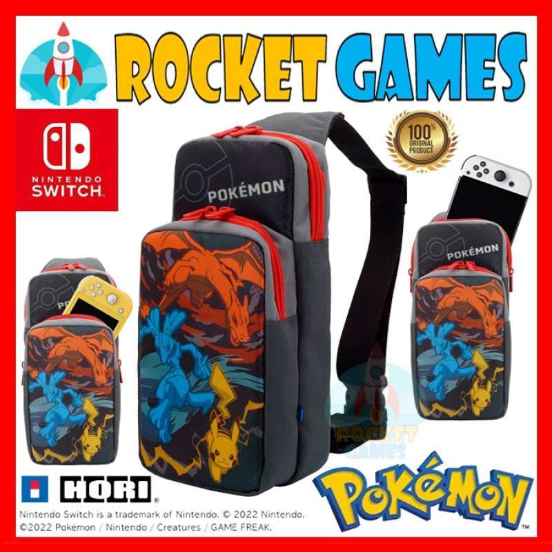 Promo Sling Bag Travel Bag Adventure Pack Pokemon Charizard Lucario ...