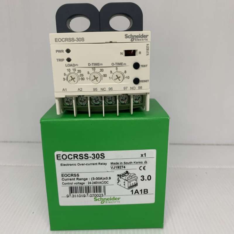 Promo ELECTRONIC OVER-CURRENT RELAY SCHNEIDER ELECTRIC EOCR-SS-30S Diskon 33% di Seller Umar ...