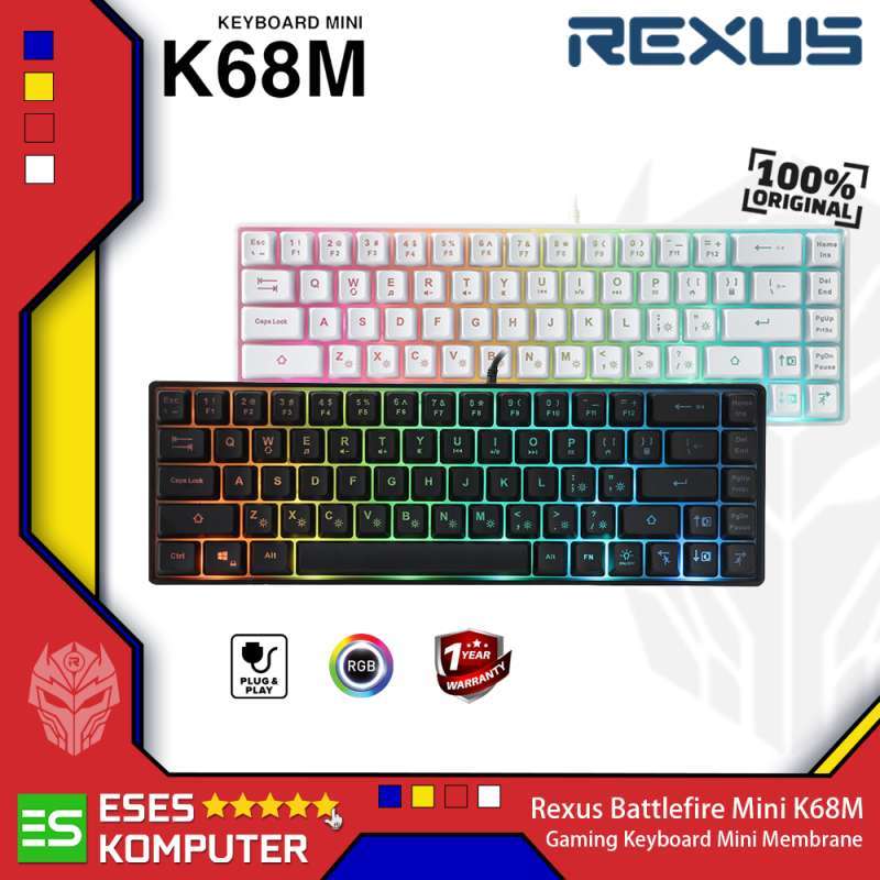 Jual Rexus K68 M Keyboard Original Murah - Harga Diskon Juli 2024 | Blibli