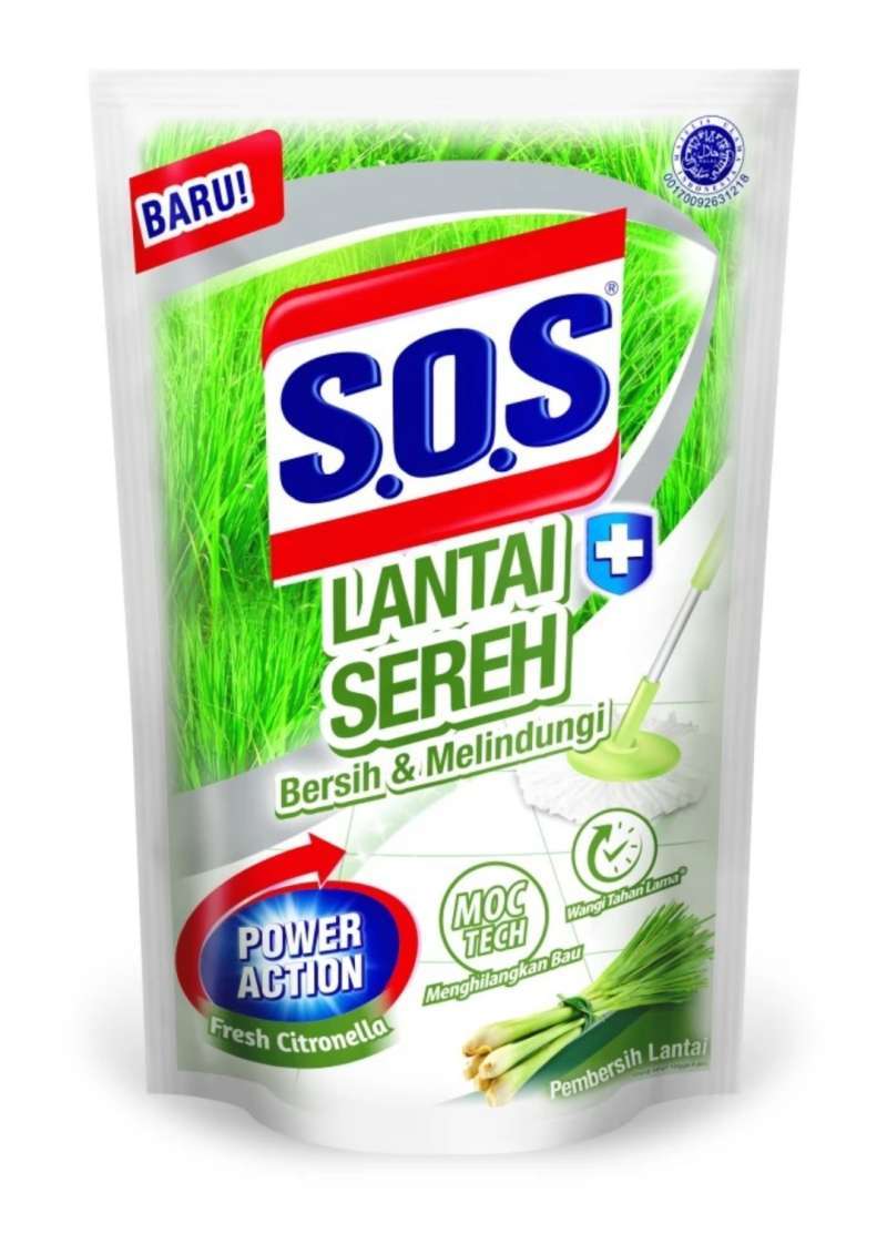 Jual Sos Pembersih Lantai - Sereh Refill 300 Ml Di Seller Mama&babybear ...