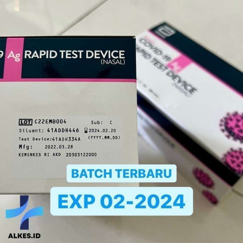 Jual Abbott Bioquick Nasal / Naso Antigen 1 Box Isi 25 Set Di Seller ...