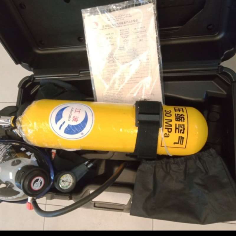 Jual Self Contained Breathing Apparatus (scba) - Cylinder Steel 6 Liter ...
