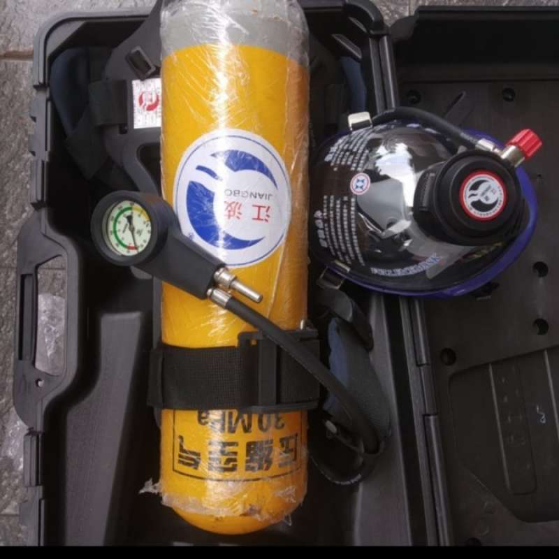 Jual Self Contained Breathing Apparatus (scba) - Cylinder Steel 6 Liter ...