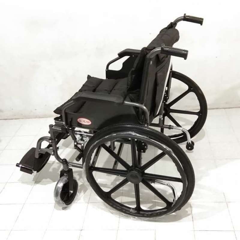 Jual Kursi Roda Avico Bima Ukuran Besar/jumbo Kuat Kokoh Max 150kg ...