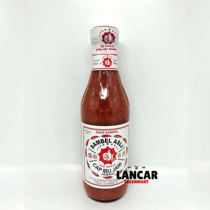 Jual Sambal Asli Cap Ibu Jari 320ml di Seller LANCAR FRESHMART Official ...