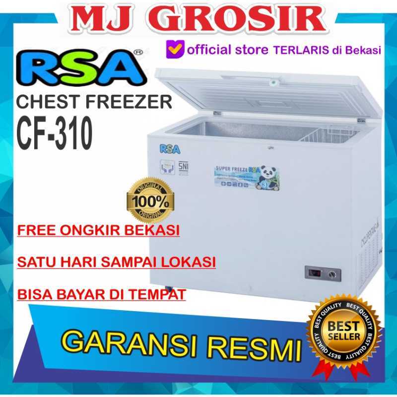 Promo RSA CF 310 CHEST FREEZER BOX 300 L LEMARI PEMBEKU 300 LITER BY ...
