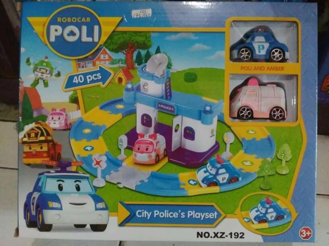 Jual robo car poli city police playset di Seller MabizToys - Cipinang ...