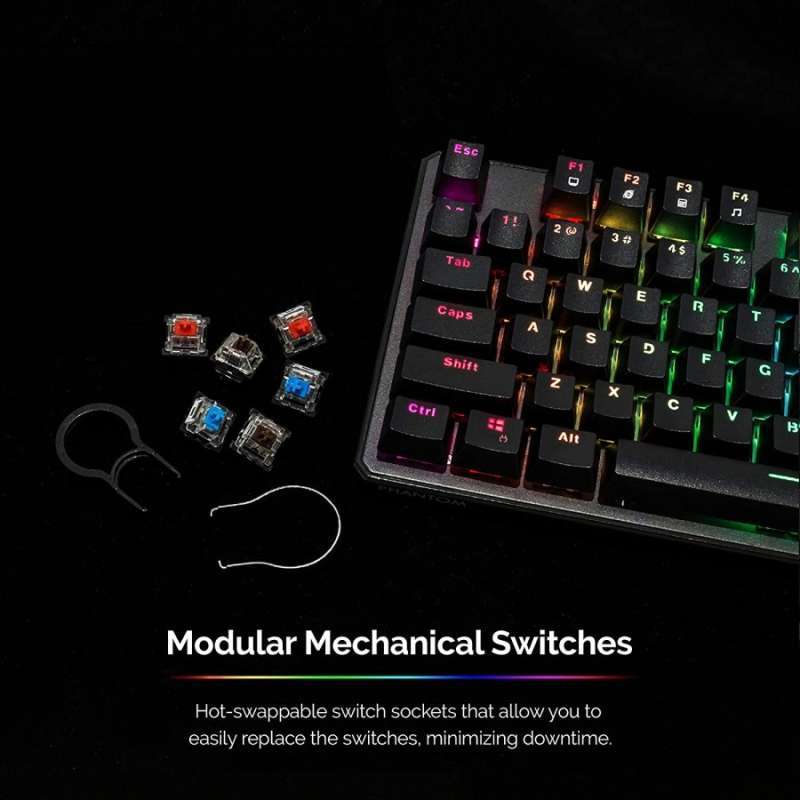 Jual Keyboard Tecware Phantom Elite 87 Rgb Led Gateron Mechanical ...