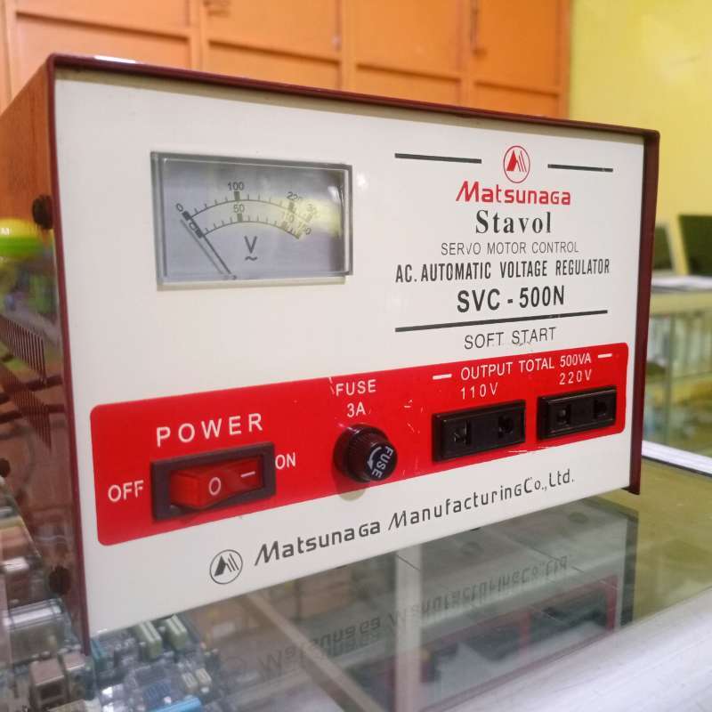 Jual Stabilizer/stavol Matsunaga Svc 500 N Di Seller Smart Com - Cibeunying, Kab. Cilacap | Blibli