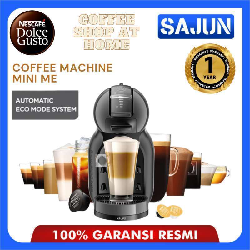 Jual Paket Nescafe Dolce Gusto Mini Me Coffee Maker + 1 Box Capsule Di ...