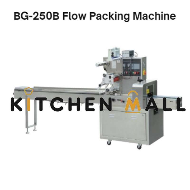 Jual Getra BG-250B Flow Packing Machine Mesin Kemasan Biskuit / Pie di Seller Kitchen Mall ...