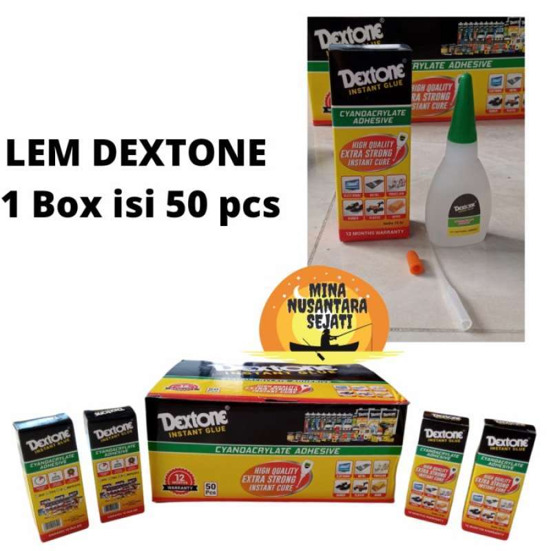 Jual LEM DEXTONE - 1 BOX ISI 50 PCS di Seller Paperindo Store - Duren ...