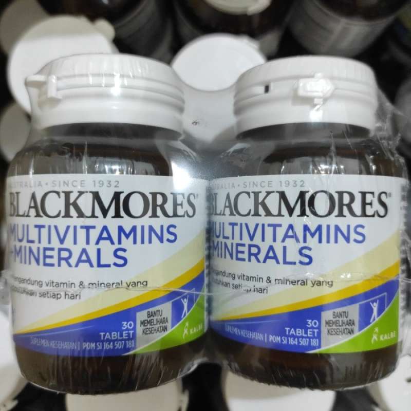 Jual Blackmores Multivitamin Minerals Isi 30 Tablet Mineral Multivitamins Di Seller Nur Nur Toko ...
