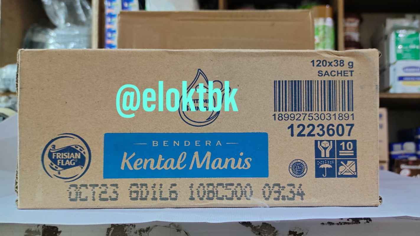 Jual Susu Kental Manis Frisian Flag Kemasan Sachet (1 Dus isi 120 Sachet) - Coklat di Seller ...