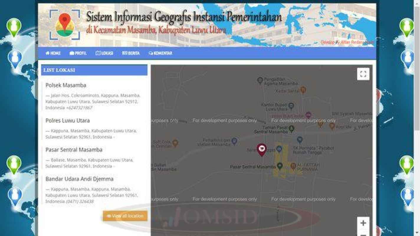 Jual aplikasi sistem informasi geografis instansi pemerintah berbasis ...