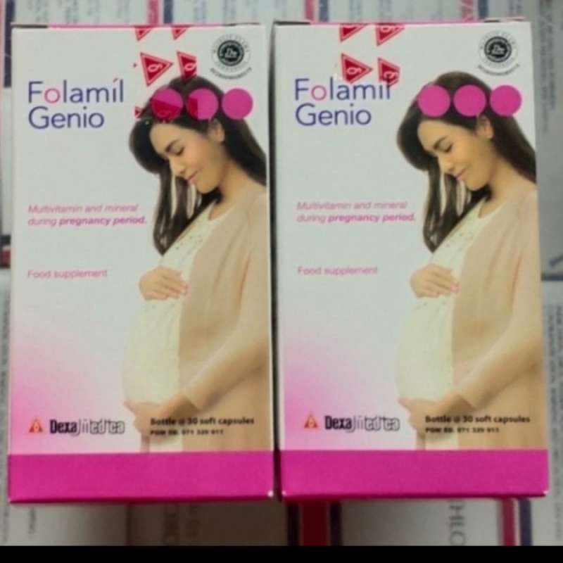 Jual Folamil Genio Isi 30 Kapsul Di Seller Nur Nur Toko - Tegal Parang ...
