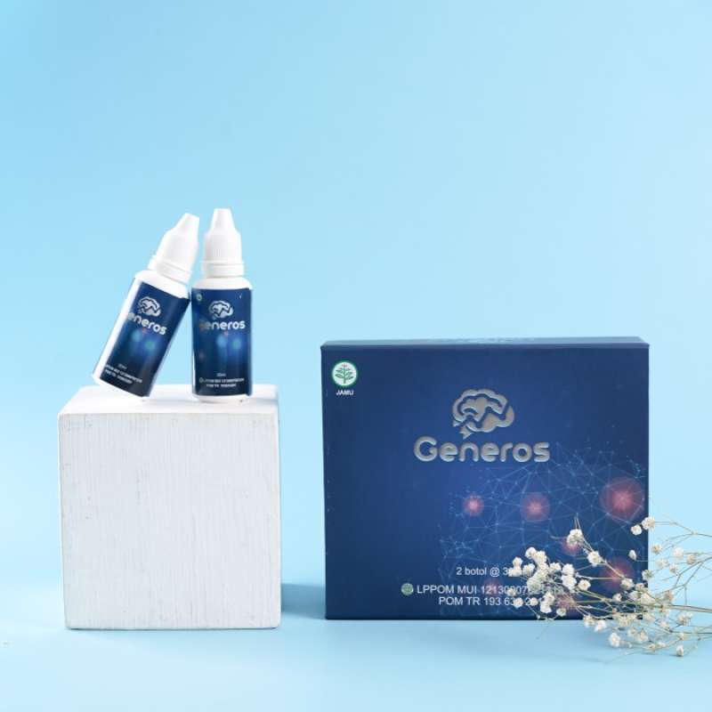 Promo VITAMIN OTAK UNTUK ANAK GENEROS [1 BOX ISI 2 BOTOL] Diskon 33% di ...
