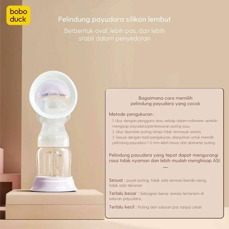 Promo Pompa Asi - Boboduck Single Breastpump Plus Portable 12 Level ...