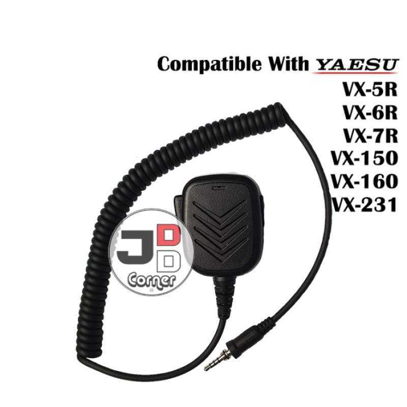 Jual Extra Hand Mic & Speaker HT Yaesu VX-6R VX6R VX 6R VX6 Ekstra MT600 di Seller Paperindo ...