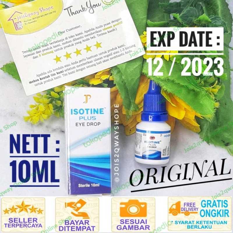 Promo Isotine Plus eye Drops / Obat Tetes Mata Minus Diskon 33% di ...