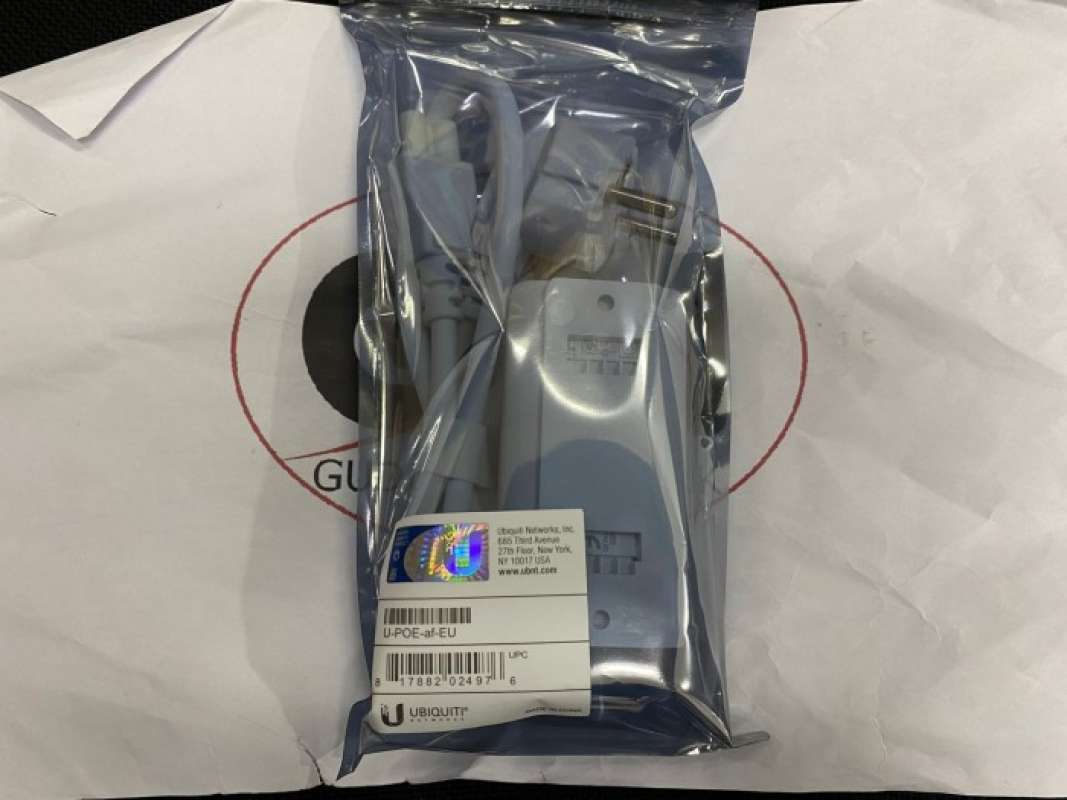 Promo Ubiquiti Poe adaptor 48V 0.5A - White UBNT POE 48 Volt 0.5 Ampere ...