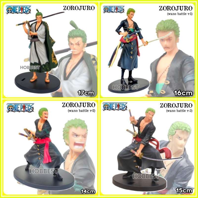 Promo ACTION FIGURE ONE PIECE : ZOROJURO MINIATUR PAJANGAN RORONOA ZORO ...