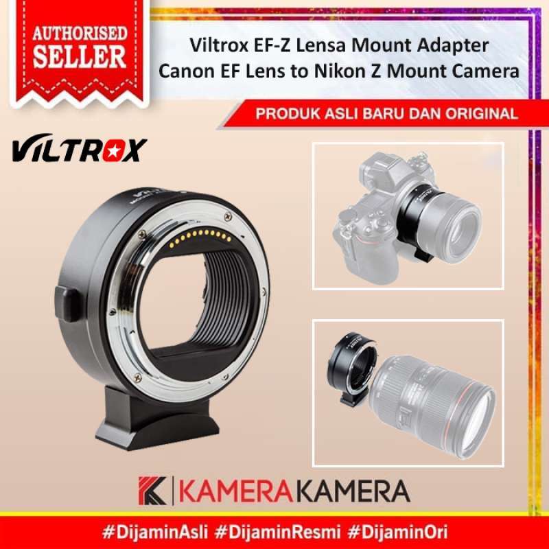 Jual Kamerakamera Viltrox Ef-z Lensa Mount Adapter Canon Ef Lens To ...