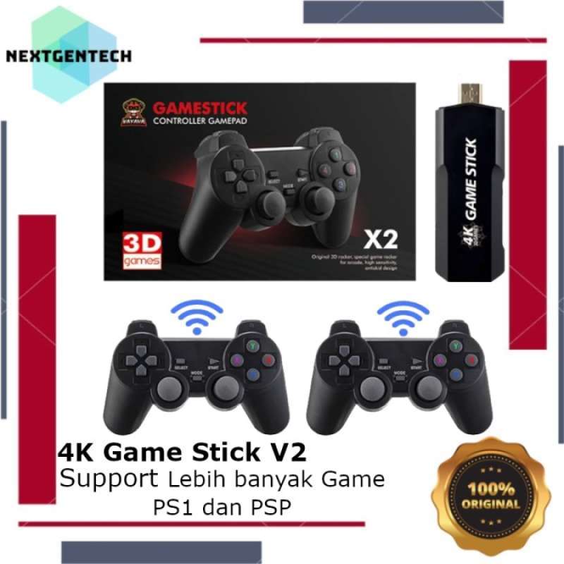 Promo 4K Game Stick Gen 2 Retro Console Wireless Gamepad Video Game ... Promo 4K Game Stick Gen 2 Retro Console Wireless Gamepad Video Game ...