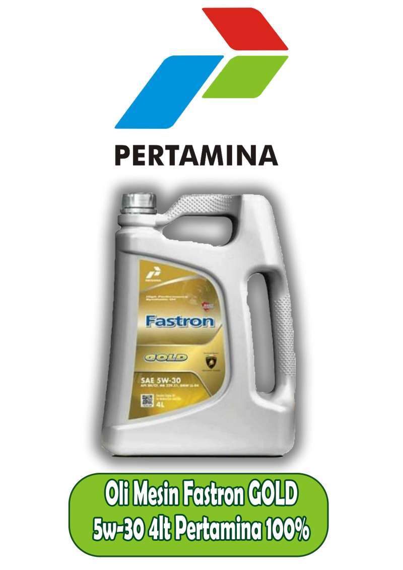 Jual Oli Mesin Fastron 5w-30 4lt Pertamina 100 Persen Orignal -63206 Di ...