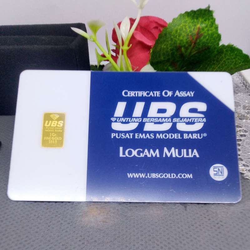 Jual Logam Mulia UBS 1 Gram Lm 24K di Seller HAKABE GOLD JEWELRY ...