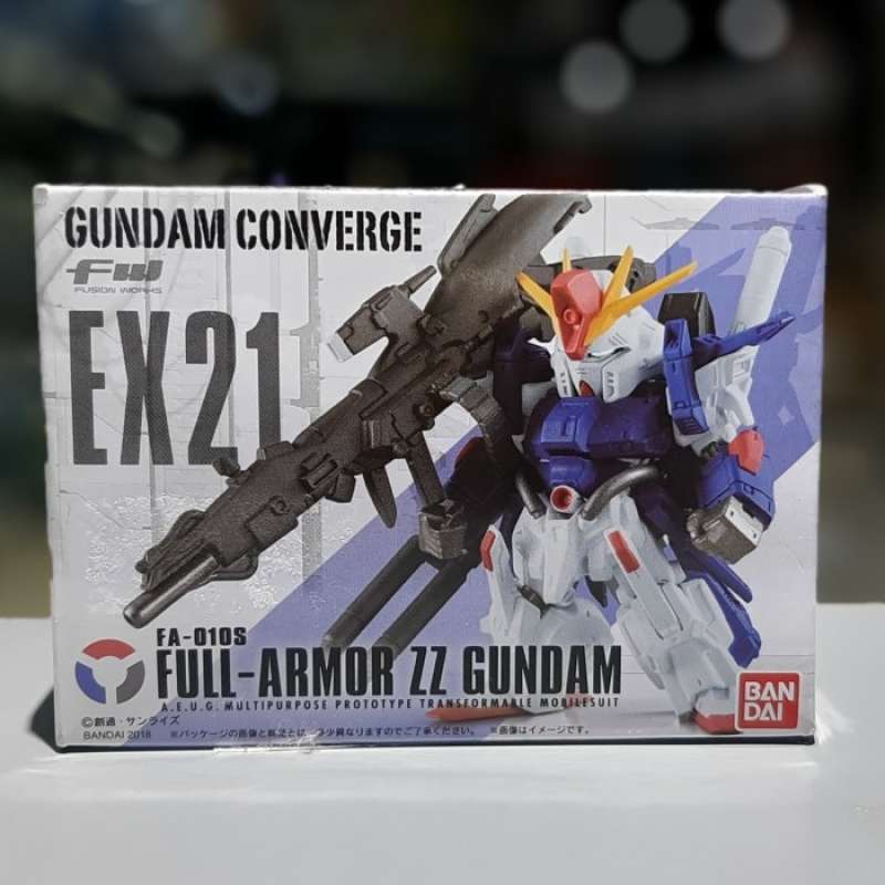 Promo Gundam Converge FW EX21 FA-010S FULL-ARMOR ZZ GUNDAM Diskon 23% di Seller Crystal Maiden ...