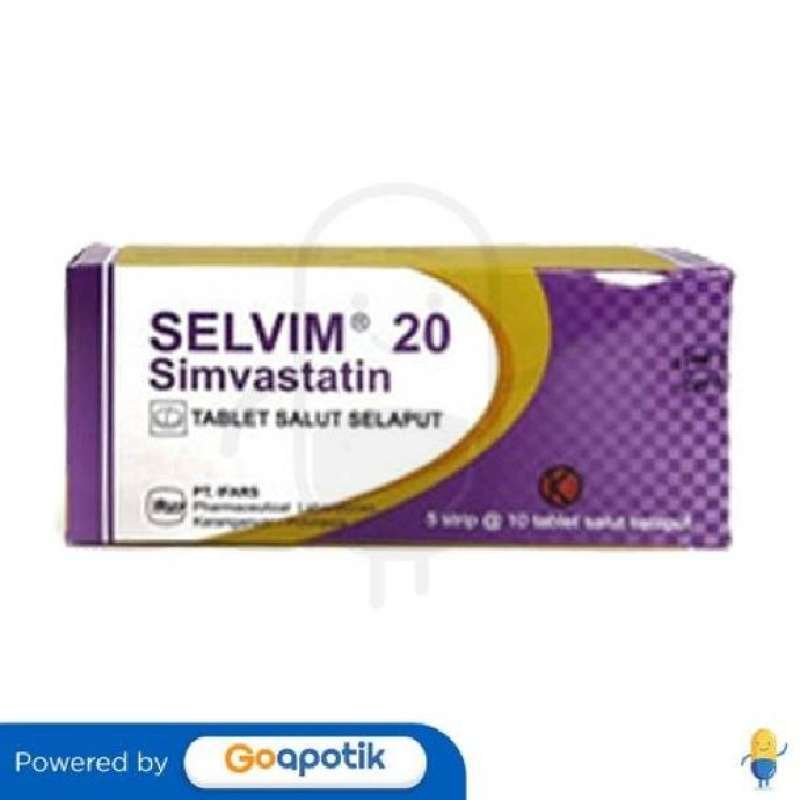 Promo Selvim 20 Mg Box 50 Kaplet Diskon 4% Di Seller A-z Pharma ...