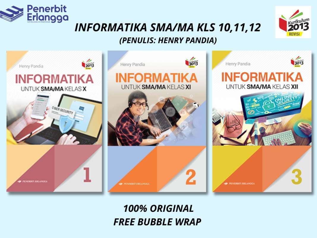 Promo Buku Informatika Kelas 10 11 12 K13n Sma Erlangga Diskon 25% Di ... Promo Buku Informatika Kelas 10 11 12 K13n Sma Erlangga Diskon 25% Di ...