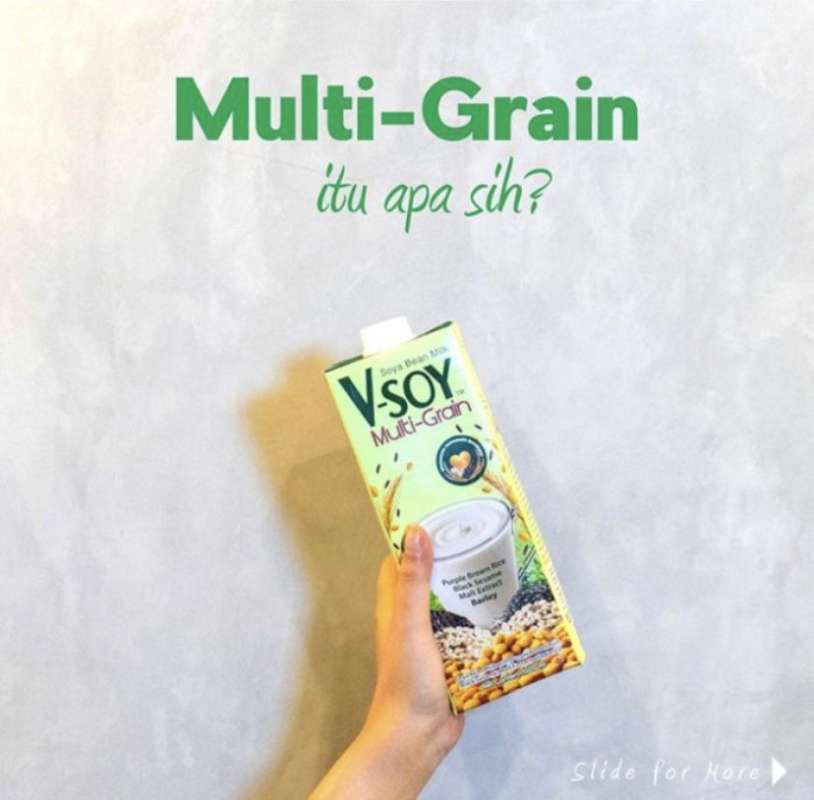 Jual V-Soy Multigrain - Vsoy Multi Grain Susu kacang soya + 4bijian ...