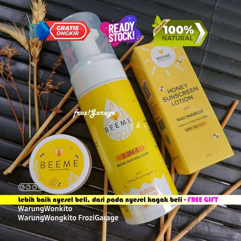 Promo Beeme Paket Lengkap Skincare Ibu Dan Bayi Nourishing Balm ...