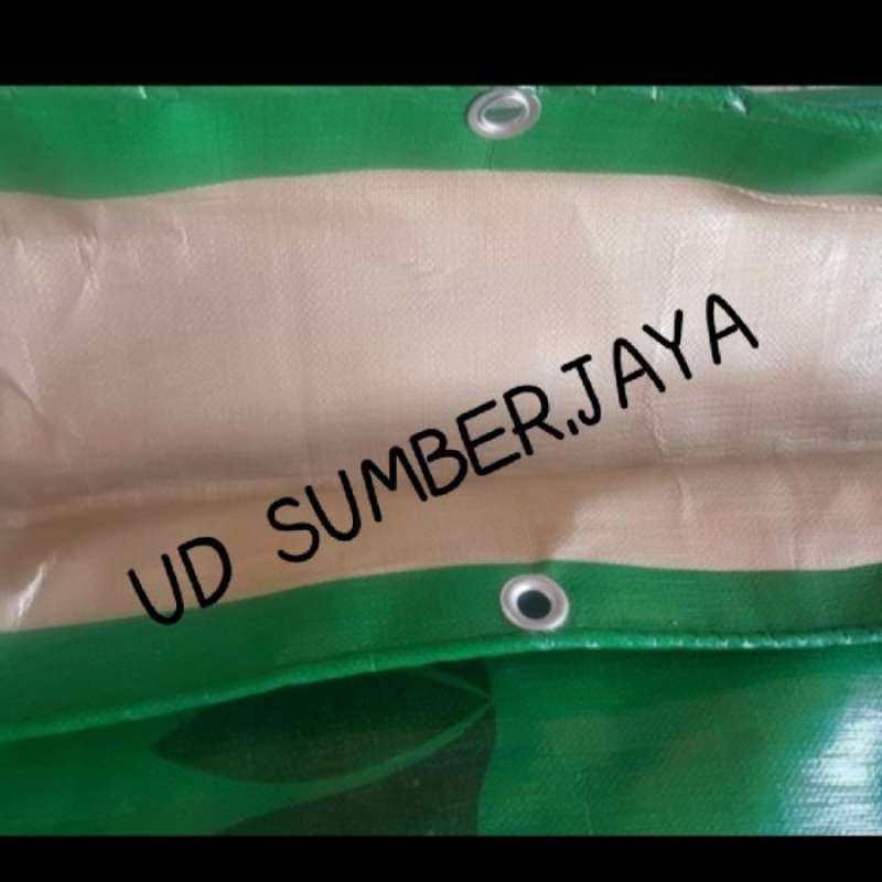 Promo TERPAL PLASTIK TIPE A20 UKURAN 4X4 BAHAN KORYA ASLI SAMBUNGAN ...