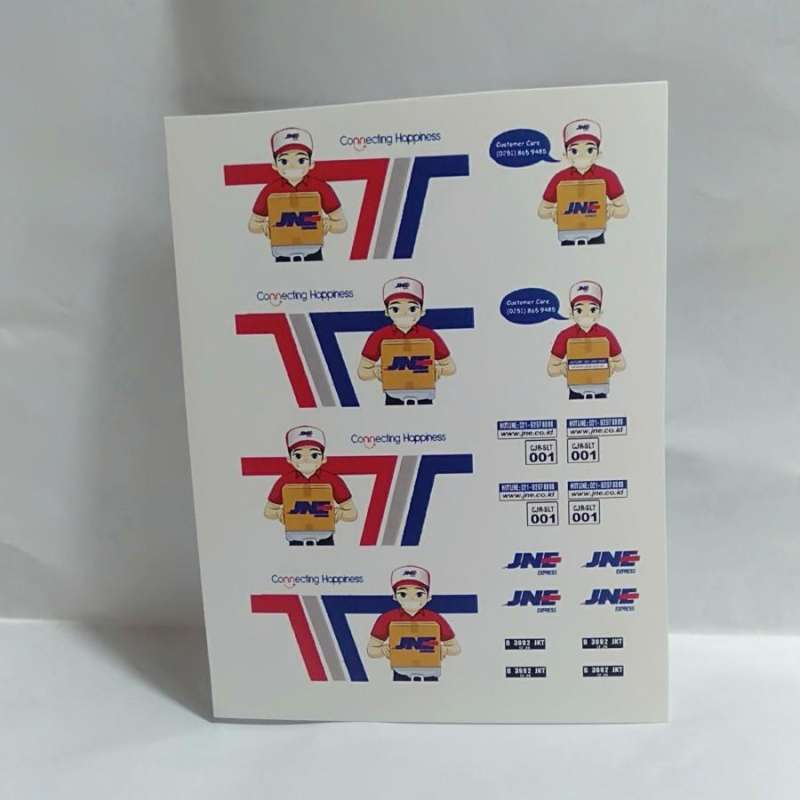 Jual Decal Transparan Universal Skala 1 64 Jne Express di Seller ...