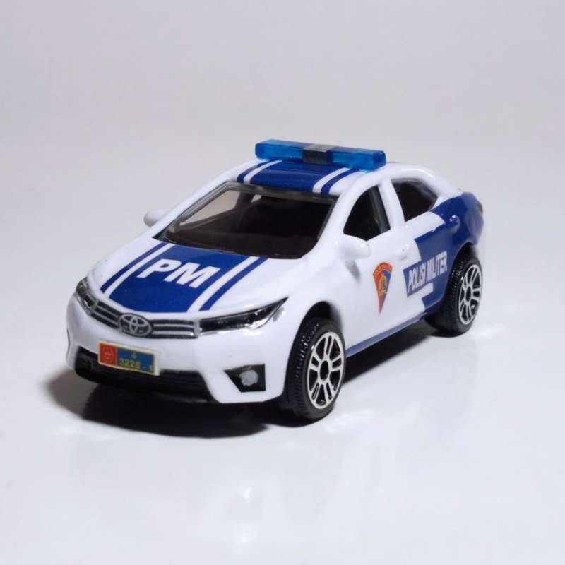 Jual Diecast Skala 1 64 Toyota Corolla Altis Custom Polisi Militer ...