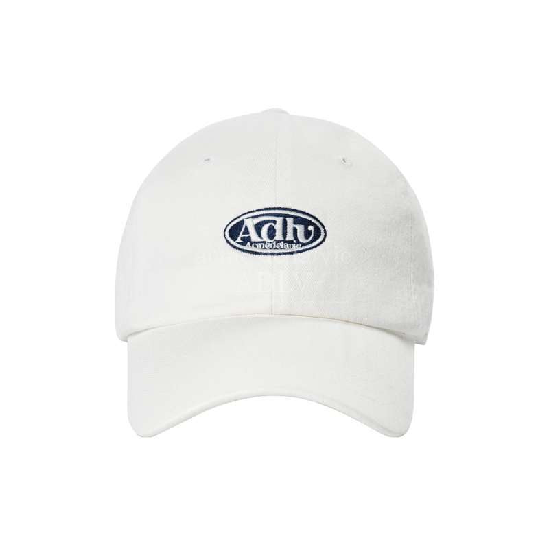 Promo ADLV X LISA Circle Wappen Ball Cap White Diskon 31% di Seller ...