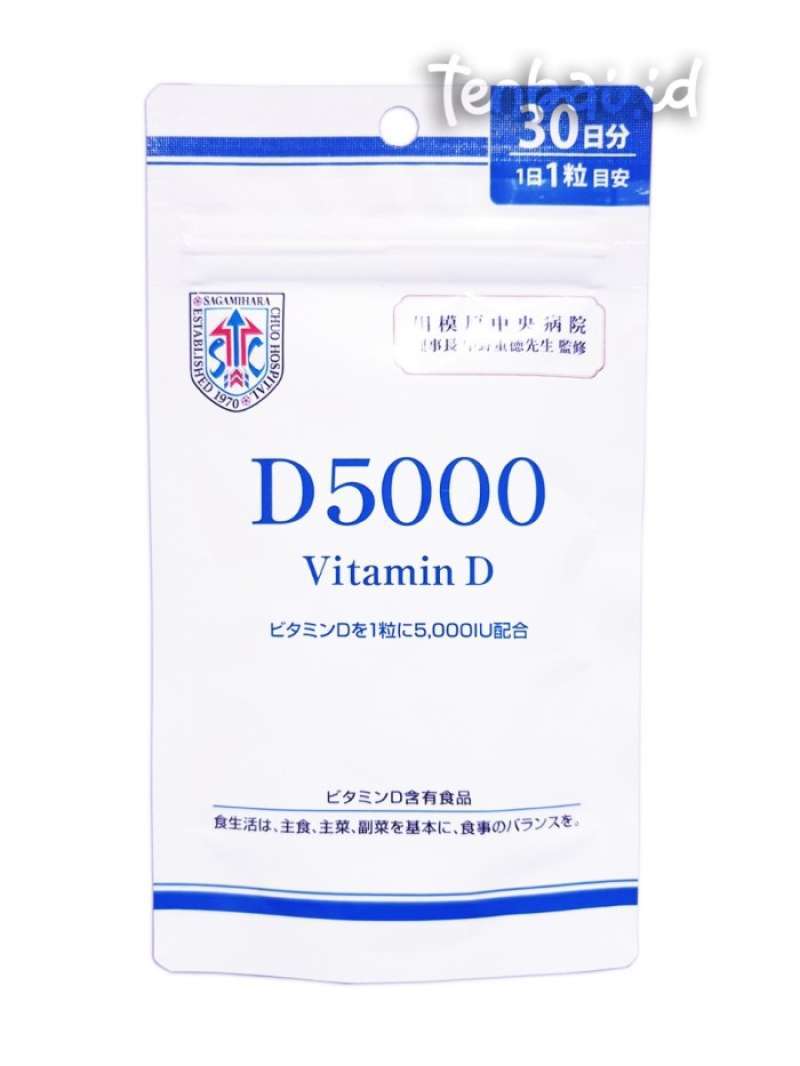 Jual Vitamin D 5000 Iu - D3 K2 - Original Japan - Guaranted Di Seller ...
