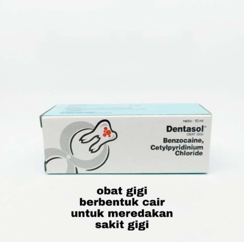Promo Dentasol Obat Sakit Gigi Cair Diskon 21% Di Seller United_shop ...