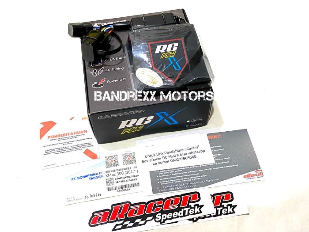 Jual Ecu Aracer Rc Mini X Original For Yamaha Xmax. di Seller BERKAH ...